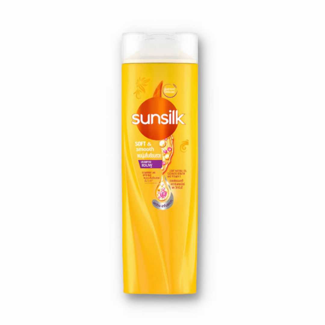 Sunsilk Soft and Smooth Shampoo (300ml) yellow | Cosmetic Point BD