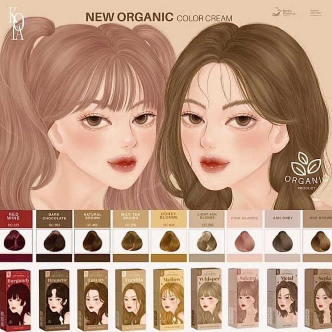 KOTA hair Color Cream Whisper | Cosmetic Point BD