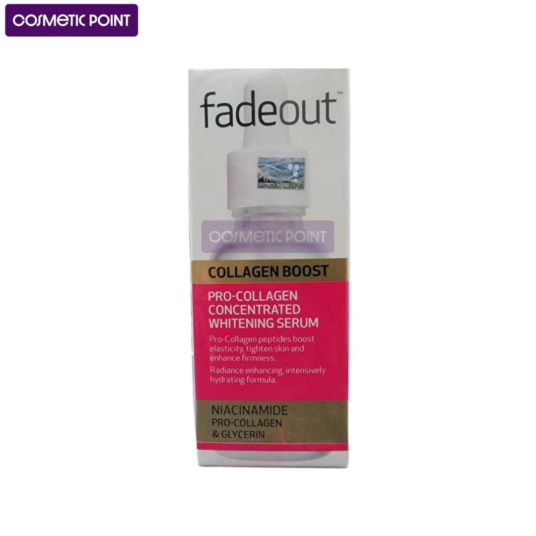 Fade Out Collagen Boost Concentrated Whitening Serum 30ml | Cosmetic ...