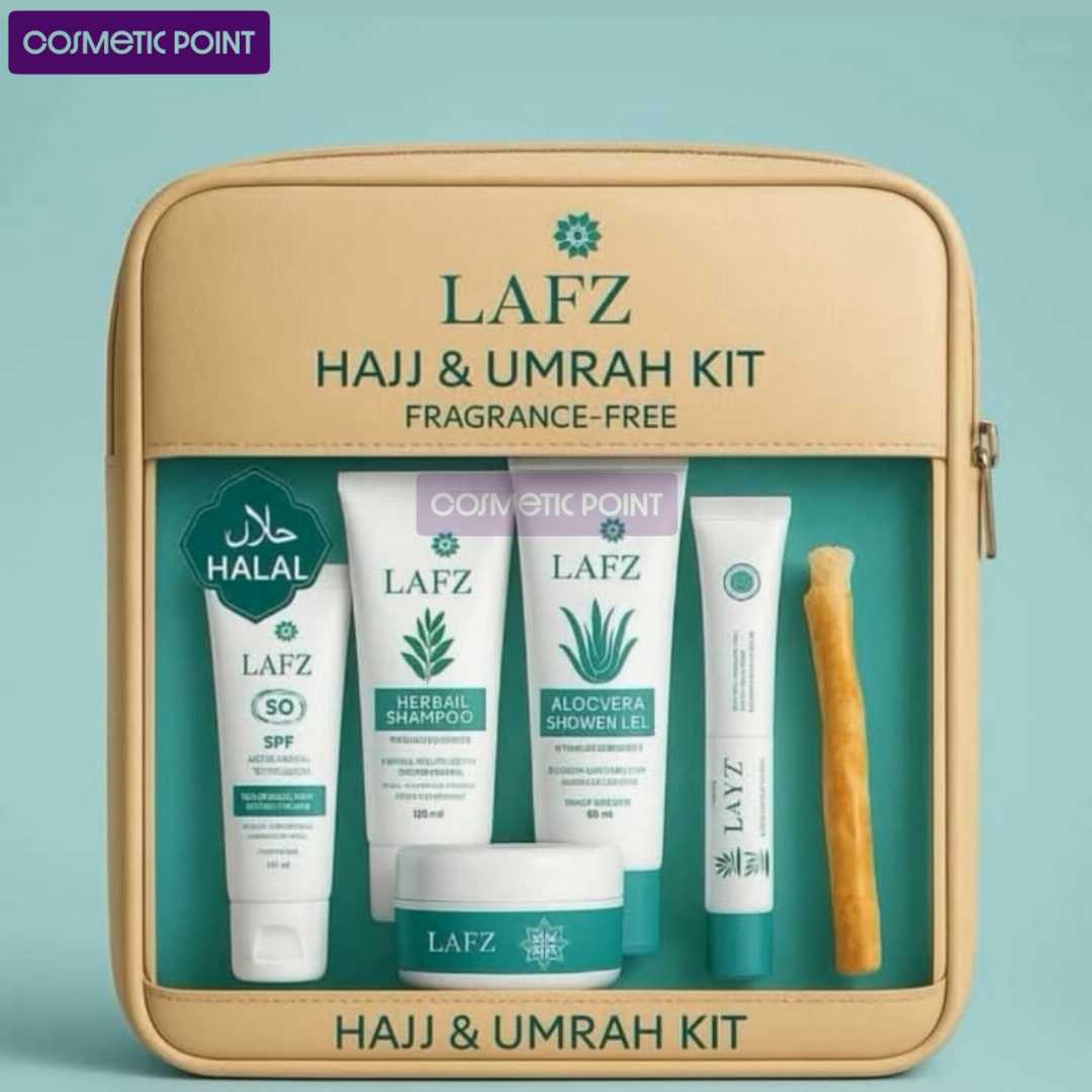 LAFZ HAJJ & UMRAH KIT (fragrance free) | Cosmetic Point BD